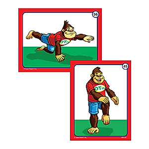 Super Duper Publications | Yoga Body Awareness and Exercise Fun Deck | Occupational Therapy Flash Cards | Gross Motor Movement Activity | Educational Learning Materials for Children