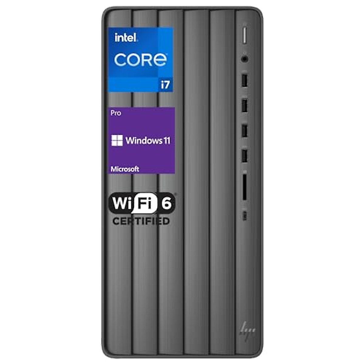HP Business Newest 13th Generation Envy i7 Tower Desktop, Intel Core i7-13700, 32GB RAM, 1TB SSD, RJ45, SD Card Reader, HDMI, Wi-Fi 6 & Bluetooth, Wireless Keyboard & Mouse, Windows 11 Pro, Black