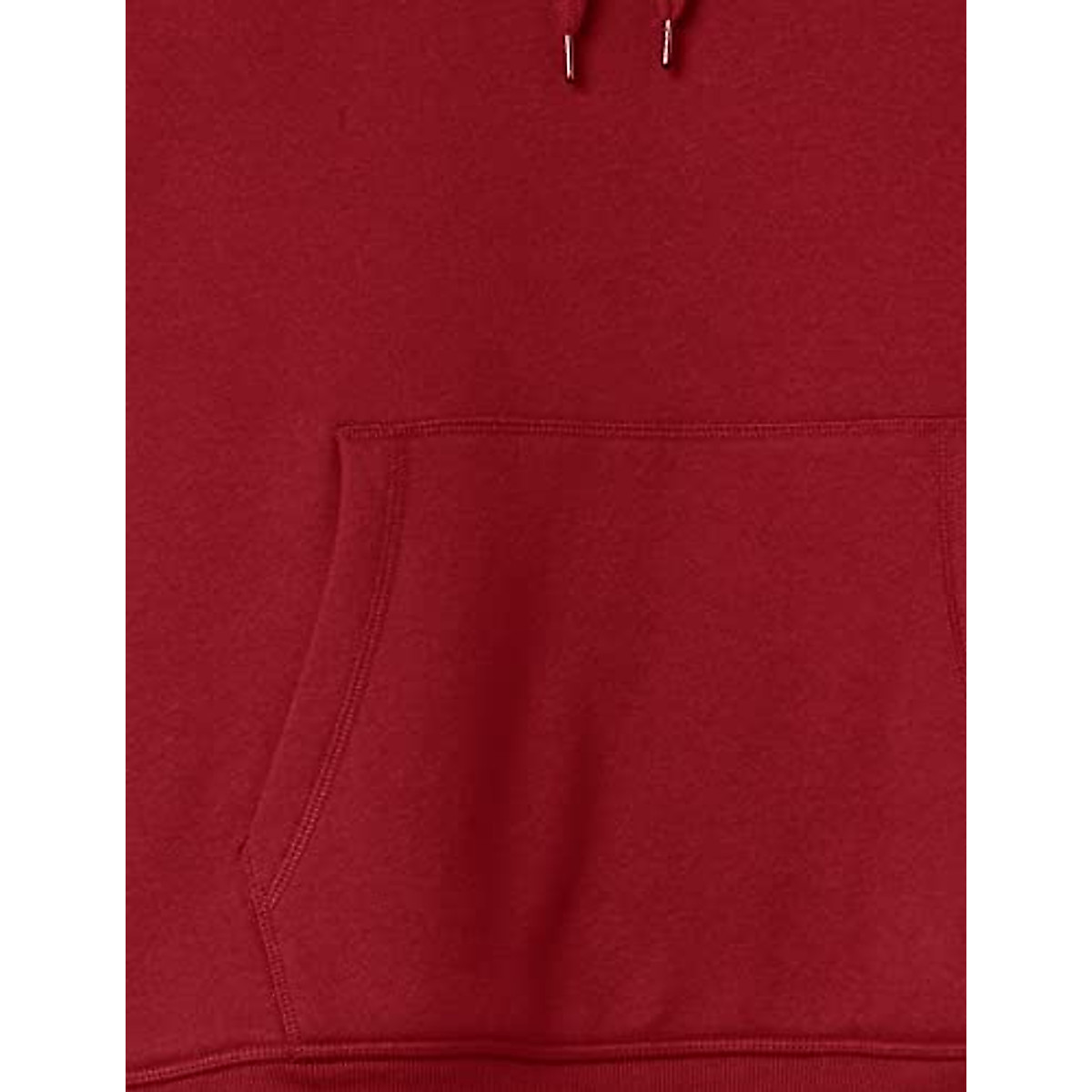 Amazon Essentials Men's Sherpa-Lined Pullover Hoodie, Red, Small