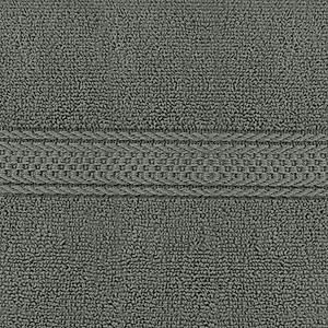 Utopia Towels Bundle of 10 Premium Hand Towels & Bath Towels - 6 Pack Large Hand Towels, 16"x28" - 4 Pack Luxurious Bath Towels, 27"x54" - 600 GSM Ultra Soft Towels (Grey)