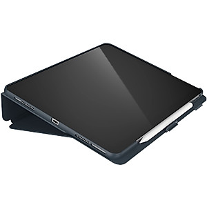 Speck Products BalanceFolio iPad Pro 12.9” (3rd, 4th, 5th Generation) Case, Stormy Grey/Charcoal Grey, 1 Count