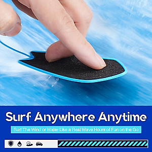 LOEO 4-Pack Finger Surfboard, Mini Surfing Toys, Surf The Wind, Fingertip Surfboard for Kids, Teens, Adult, Boys and Girls