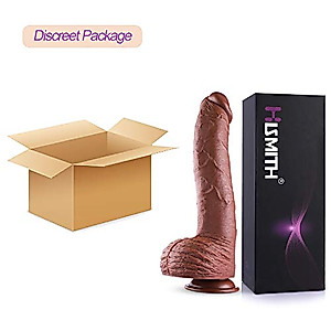 Realistic Dildo,12.2 Inch Huge Dildo with Strong Suction Cup Big Dildo
