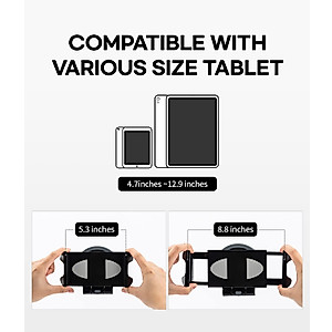 GOOSPERY Compatible with iPad ChromeBook Kindle Tablet Hand Grip Holder Accessory for e-Reading, Drawing, Video Viewing Compatible with iPad Pro 12.9 11 10.5 Air 2 2022