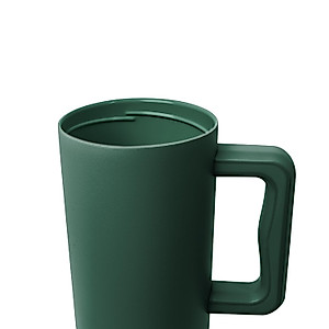 Simple Modern 40 oz Tumbler with Handle and Straw Lid | Leak-Proof Insulated Stainless Steel Water Bottle Travel Mug Cupholder Use | Gifts for Women Men Him Her | Trek Signature | Forest