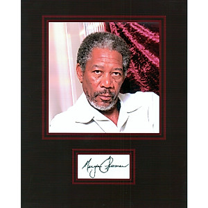 Kirkland Morgan Freeman 8 X 10 Autograph Photo on Glossy Photo Paper