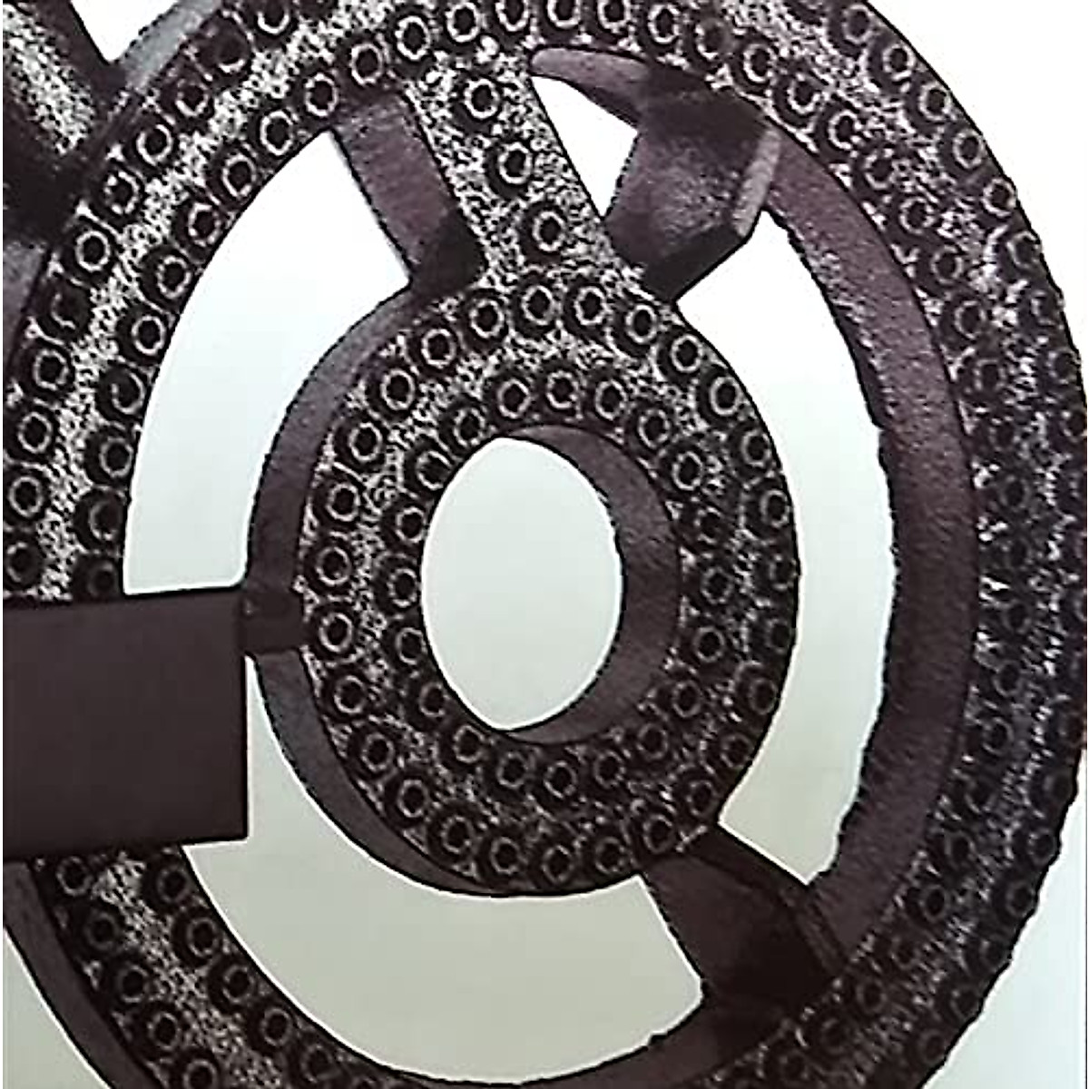 Aramco 22 in Large Mexican Style Wok Concave Comal Griddle Outdoor Cooking Disc Wok Stainless Steel 5pc Set High Pressure Propane Fire Burner Stand,Silver Black Stand