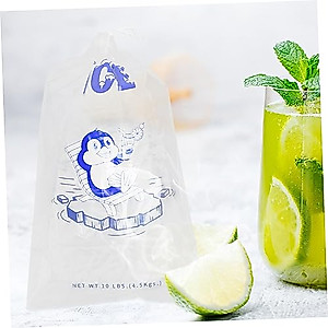 Portable Refrigerator portable refrigerator ice bag plastic ice cubes 50pcs Plastic Ice Cubes