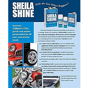 Sheila Shine 10 oz Aerosol, Stainless Steel Cleaner and Polish, 10 oz.