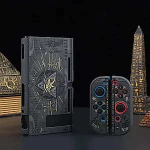 GeekShare Protective Case for Switch, Slim Cover Case Compatible with Nintendo Switch and Joy-Con - Shock-Absorption and Anti-Scratch (Land of Mystery) [Video Game]