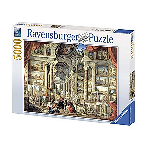 Ravensburger Views of Modern Rome 5000 Piece Jigsaw Puzzle for Adults - Unique Handcrafted Tooling | Premium Durable Blueboard | Frustration-Free Fit | Ideal Gift for Puzzle Enthusiasts