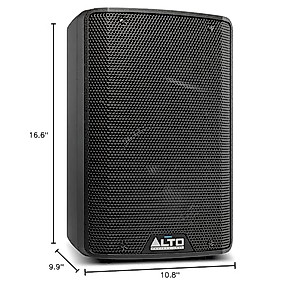 Alto Professional TX308 – 350W Powered DJ Speakers, PA System with 8" Woofer for Mobile DJ and Musicians, Small Venues, Ceremonies and Sports Events