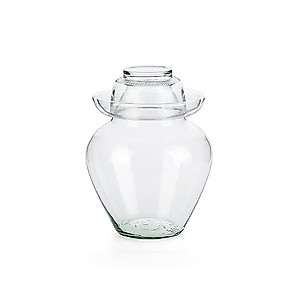 YFZMD 2.5KG Glass Container Kimchi Jar Kitchen Thickened Pickled Cans Household Pickles Cylinder