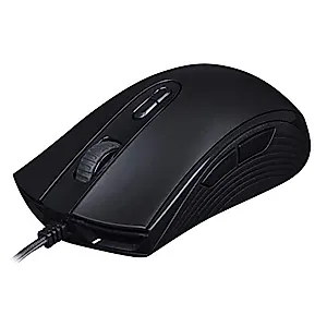 HyperX Pulsefire Core - RGB Gaming Mouse, Software Controlled RGB Light Effects & Macro Customization, Pixart 3327 Sensor up to 6,200DPI, 7 Programmable Buttons, Mouse Weight 87g