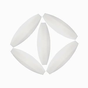 USA Lab Rare Earth Egg Shaped Magnetic Stirrer Bar with Teflon Coat Finish, 280°C High Temperatures Resistance Magnet Mixer Stir Bar for Physics, Chemistry and Biology Labs - 20mm x 64mm