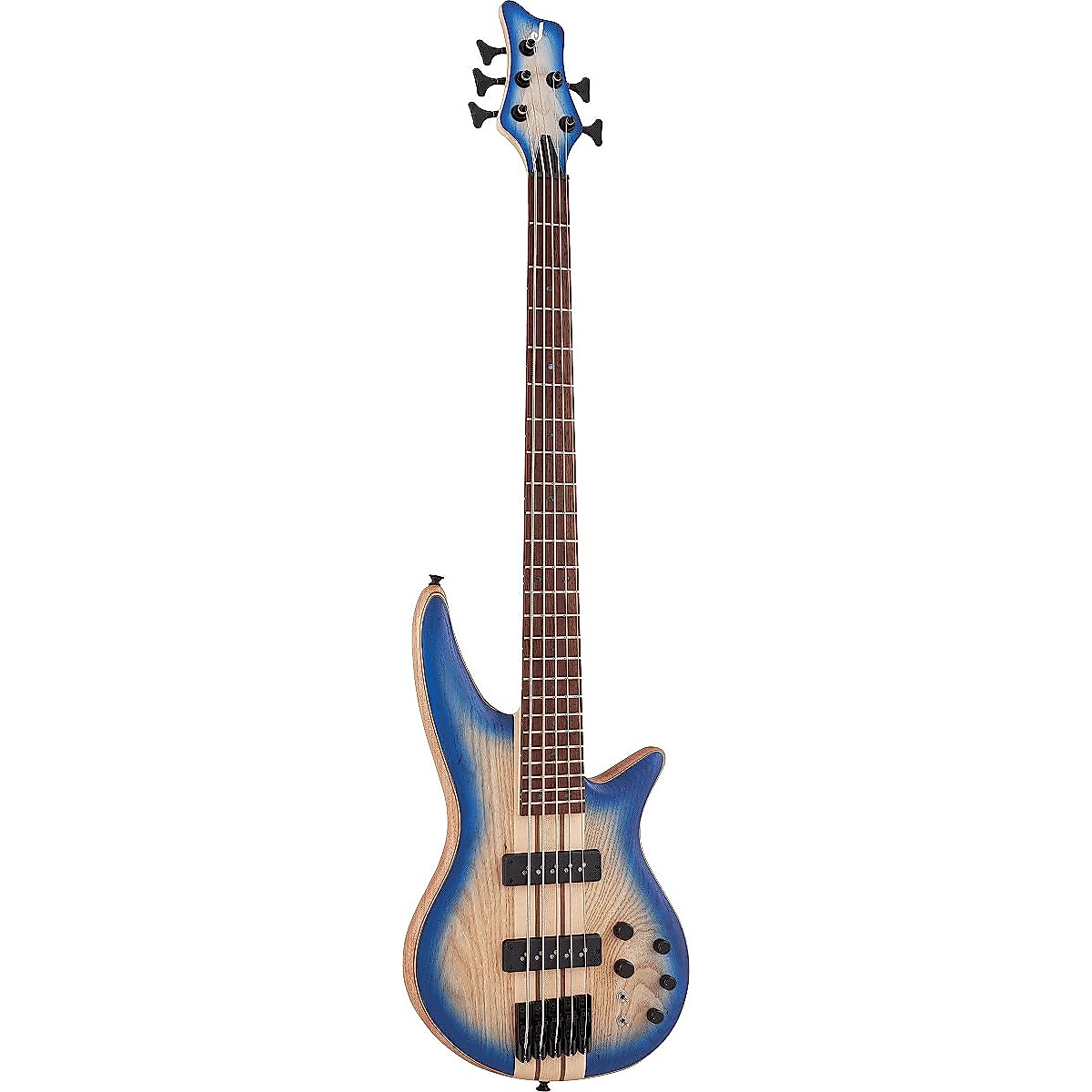 Jackson Pro Series 5-String Spectra Bass SBA V, Blue Burst, Caramelized Jatoba Fingerboard