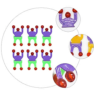 6pcs Wall Walker Climbing Man Toy Window Crawler Toy Toy Toy Sticky Rolling