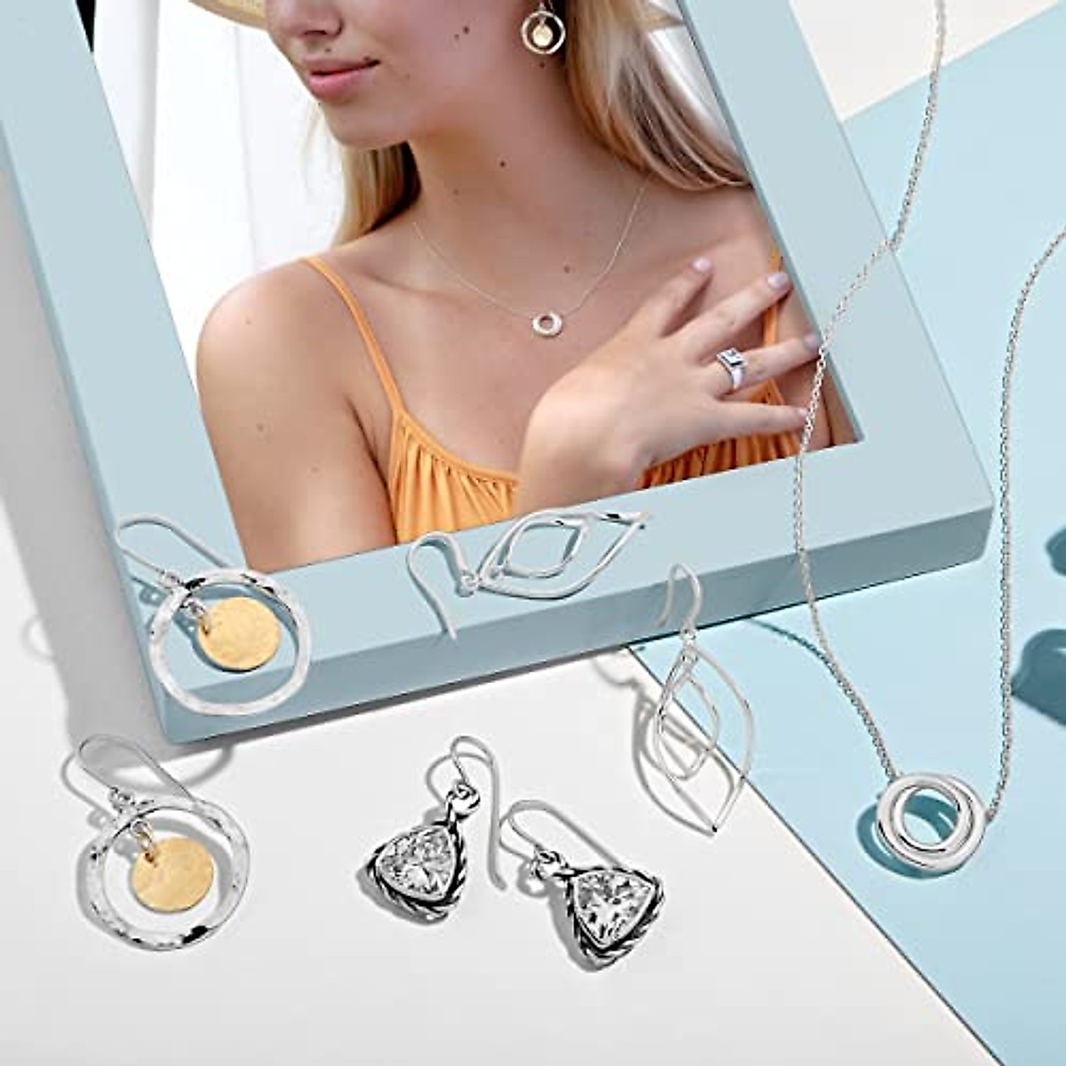 Silpada 'Water Drop' Twisted Drop Earrings in Sterling Silver