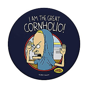 Beavis And Butt-Head I Am The Great Cornholio PopSockets PopGrip: Swappable Grip for Phones & Tablets