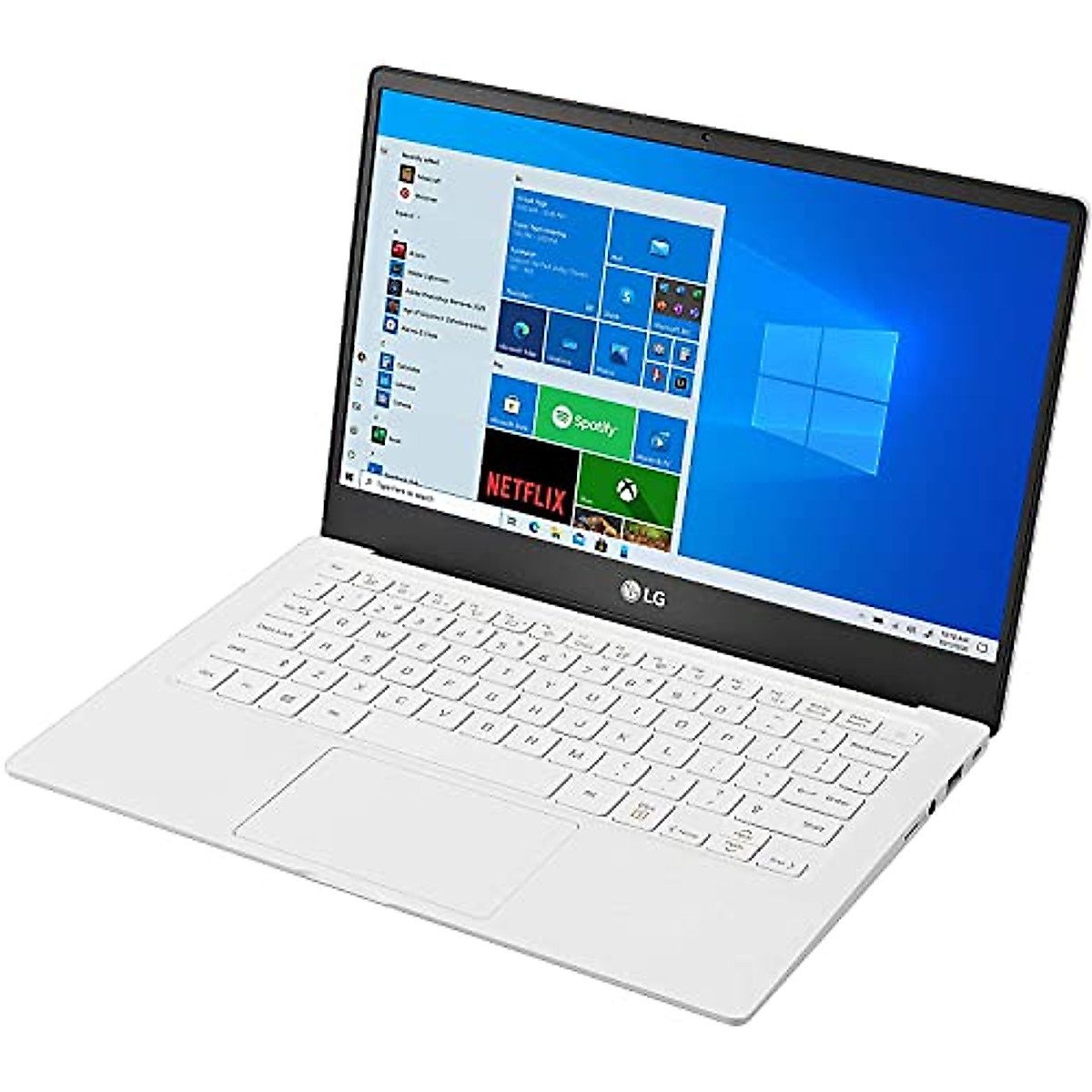 LG Ultra 13.3" FHD (1920x1080) IPS Laptop | AMD Ryzen 5 4500U 6-Core | AMD Radeon Graphics | Backlit Keyboard | Wi-Fi 6 | Bluetooth 5.1 | USB-C | 8GB DDR4 512GB SSD | Win11 Home | White