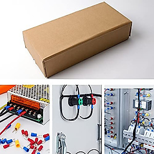 Knoweasy Wire Terminals Crimping Tool Kit, AWG20-10 Insulated Ratcheting Crimper with 700PCS Assorted Butt, Bullet, Spade, Fork and Ring Crimp Terminals Connectors