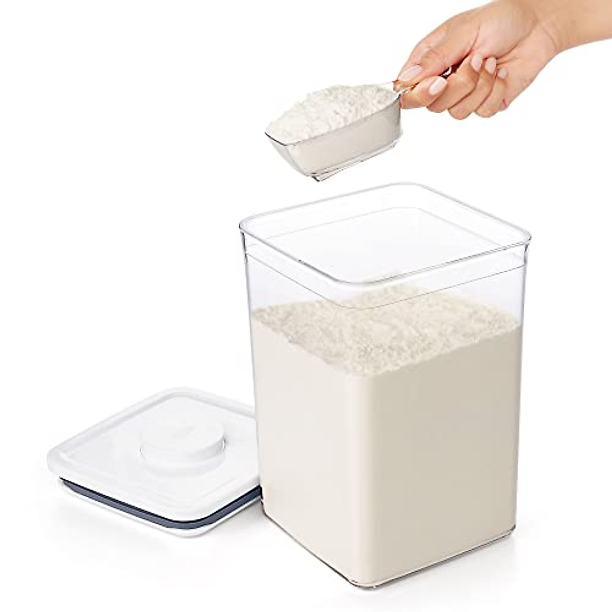 OXO Good Grips POP Container 1/2 Cup Scoop, Clear