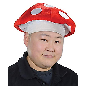 Beistle Plush Mushroom Hat