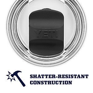 YETI Rambler 10 oz Wine Tumbler, Vacuum Insulated, Stainless Steel with MagSlider Lid, Navy