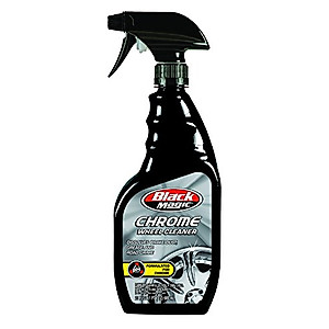 Black Magic 120005 Chrome Wheel Cleaner, 23 oz.