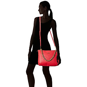 GUESS womens Turin Status Shoulder Bag, Lipstick, one size US