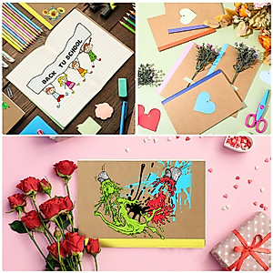 Geyoga 200 Pack A5 Composition Notebooks Bulk 60 Pages Journals Notebooks Colorful Soft Cover Ruled Lined Blank Notepad for School Students Travelers Home Office (Bright Color,Fresh Style)