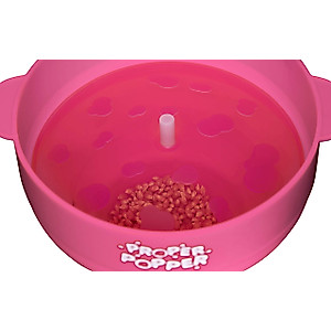 The Original Proper Popper Microwave Popcorn Popper, Silicone Popcorn Maker, Collapsible Bowl BPA Free & Dishwasher Safe - (Pink)