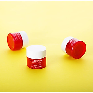 Lip Sleeping Mask Pomegranate 5g (3 Set) - Korean Beauty lips all day long, Lip gloss