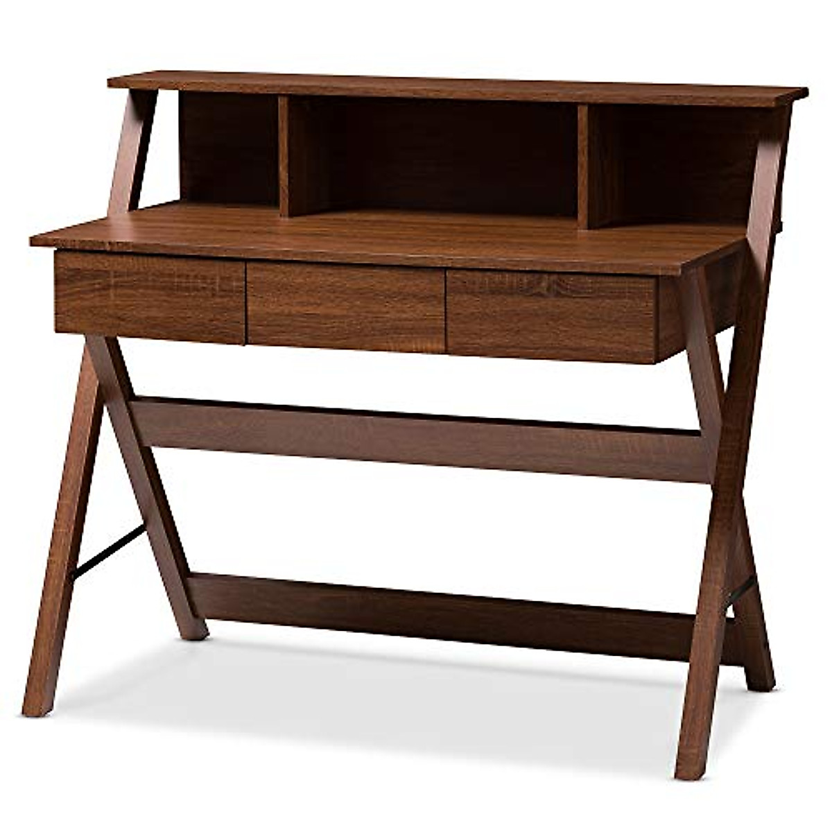 Baxton Studio Crossroads II Writing Desk