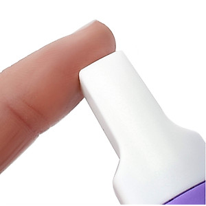 ALDON Innovating Science ABO/RH Blood Type Test Kit - Educational Use, Erycard Blood Grouping Card, Buffer Solution, Alcohol Wipe, Lancet, Collection Sticks, Instructions - Home Blood Type Testing Kit