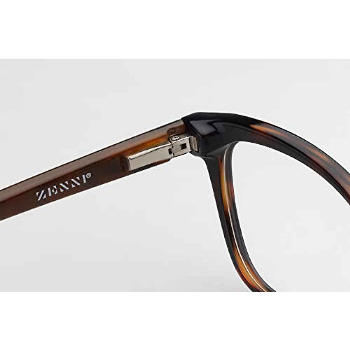 ZENNI Blue Light Blocking Reading Glasses for Women Stylish Cat-Eye Frame Tortoiseshell TR90 Light Eyewear +1.50 Magnification