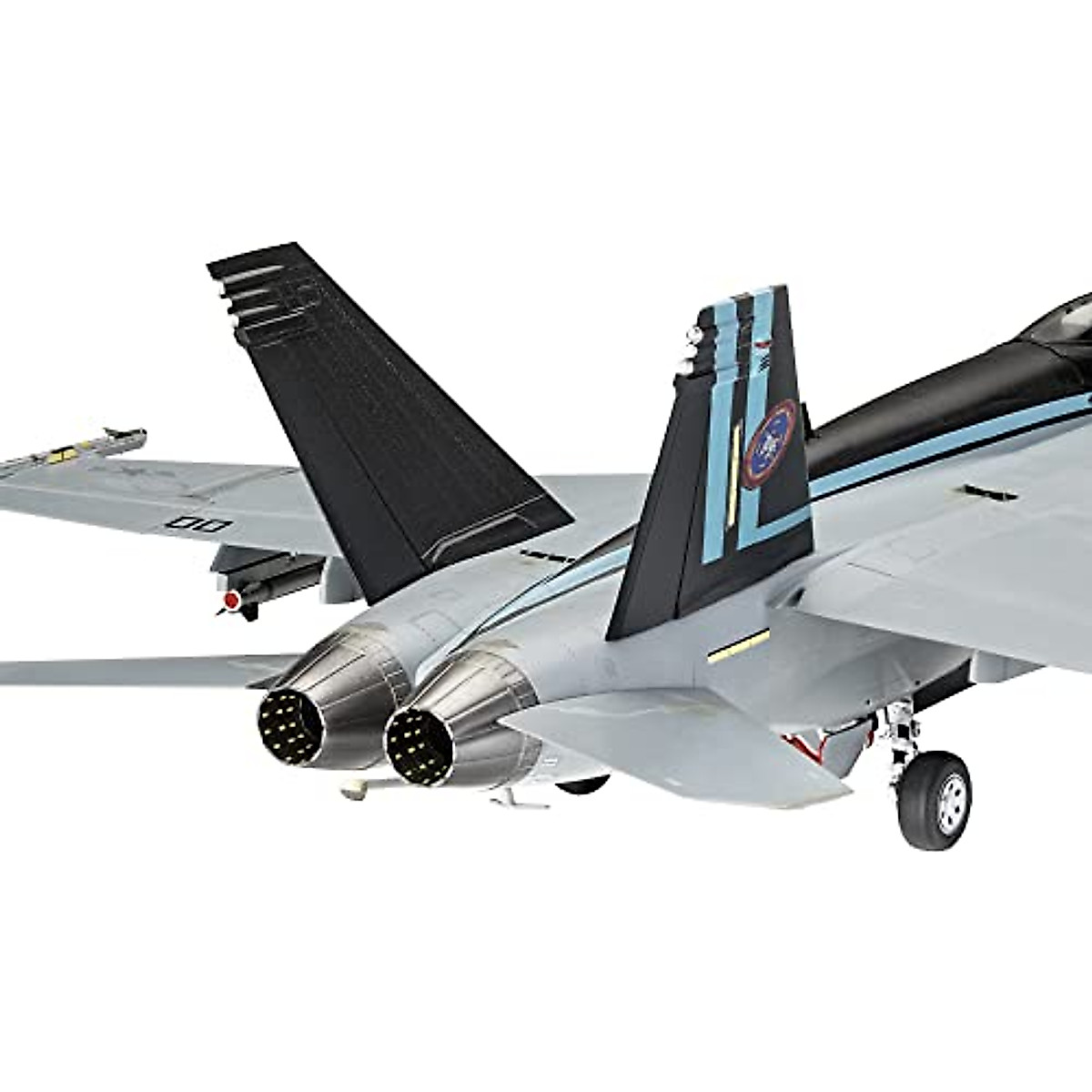 Revell 85-5871 Top Gun Maverick's F/A-18E Super Hornet Fighter Jet Kit 1:48 Scale 161-Piece Skill Level 5 Plastic Model Airplane Building Kit , Gray