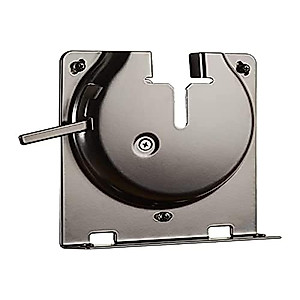 Sanus Wall Mount for Sonos Amp - Slim Black Design with Lockable Latch for Security - Low Profile Bracket Design Mounts in Any Orientation - Built-in Cable Management - WSSCAM1-B2