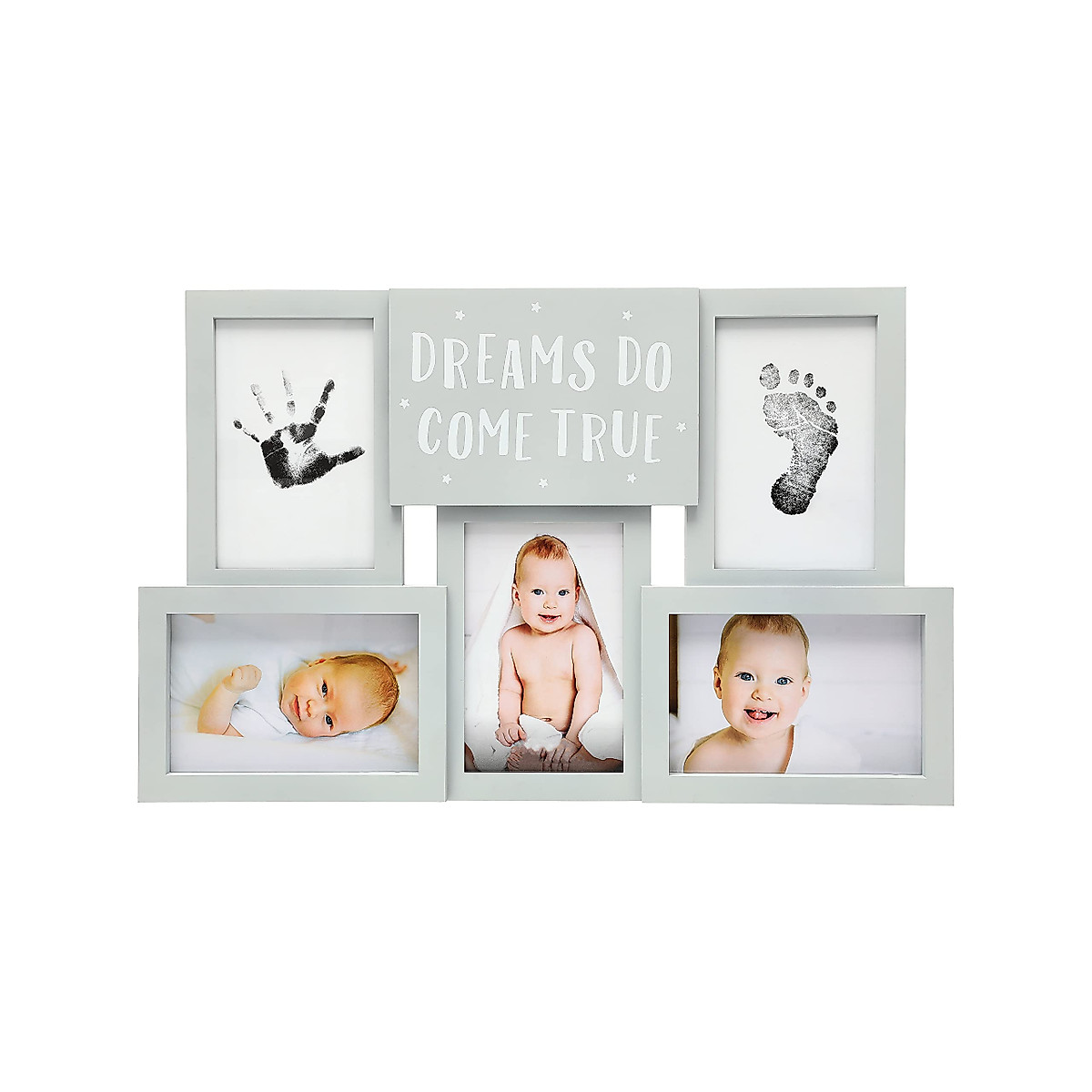 Kate & Milo Unicorn First Year Picture Frame, First Year by Month, Newborn Baby Registry Must Haves, White