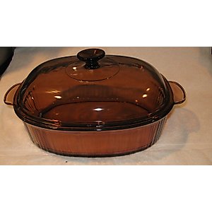 Vision Visions Corning 4 Qt Roaster Roasting Pan