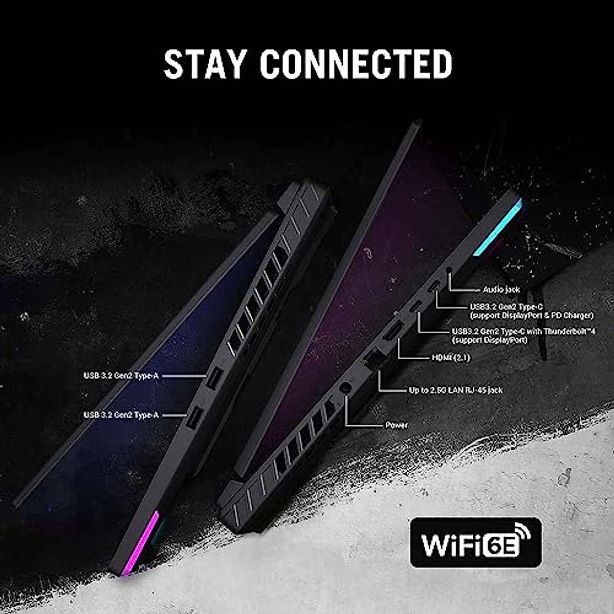 ASUS ROG Strix G16 Gaming Laptop 2023 Newest, 16" FHD 165Hz Display, Intel Core i7-13650HX Processor, NVIDIA GeForce RTX 4060, 64GB DDR5 RAM, 2TB SSD, Backlight Keyboard, Windows 11 Home