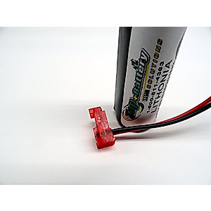 5pc Replacement Lithonia Emergency Lighting Battery for Model ELB1P201N, ELB1P201N2