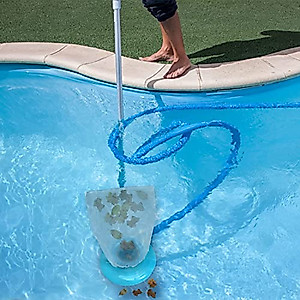 Fine Mesh Bag Replacement with Pull & Lock for Pool Leaf Vacuum, Leaf Eater, Leaf Catcher, Leaf Gulper, Leaf Bagger, Leaf Master, Universal Fit (2-Pcs)