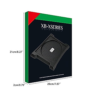 CKXIN Vertical Cooling Stand for Xbox Series X Console Base Stand Holder White