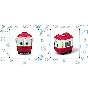 Robot Trains Season 2 Korean Animation Character Die-Casting Train Selly 2" Action Figure Toy, Ages 3 and up