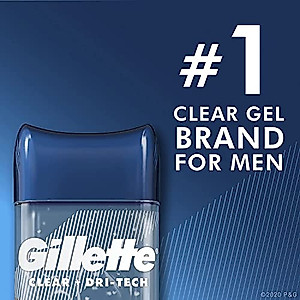Gillette Endurance Clear Gel Deodorant, Cool Wave (3.8 oz., 5 pk.)ES
