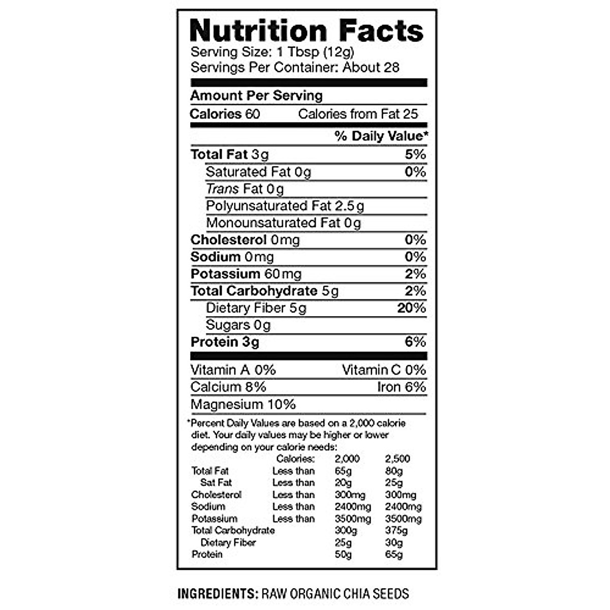 Nutiva Organic Premium Raw Ground Chia Seeds, 12 Oz, USDA Organic, Non-GMO, Whole 30 Approved, Vegan, Gluten-No & Keto, Nutrient-Dense Seeds with 3g Protein & 5g Fiber for Salads, Yogurt & Smoothies