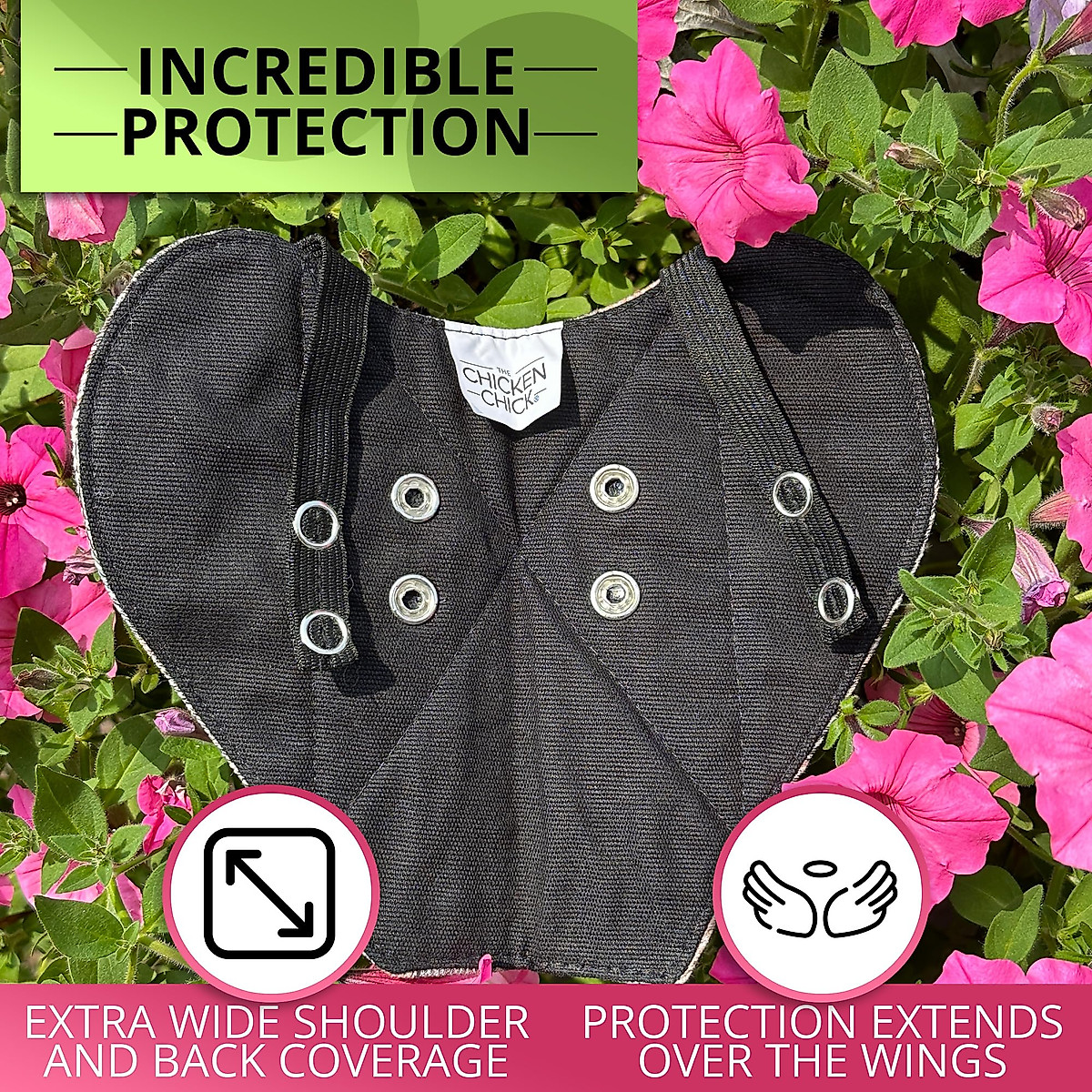 The Chicken Chick® Hen Mating Saddle Skinny / Medium