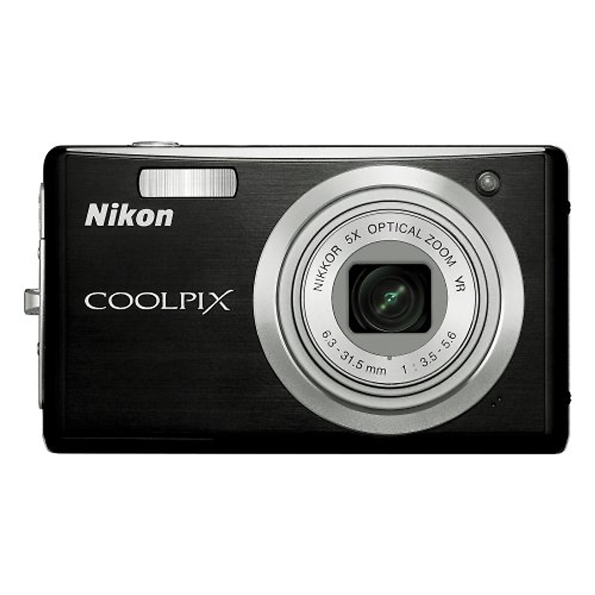 Nikon Coolpix S560 10MP Digital Camera with 5x Optical Vibration Reduction (VR) Zoom with 2.7 inch LCD (Graphite Black)