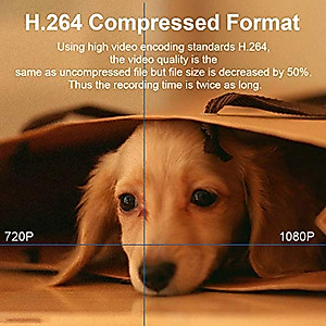 TOQI Spy Camera Wireless Hidden WiFi Camera with Remote Viewing, 2023 Newest Version 1080P HD Nanny Cam/Security Camera Indoor Video Recorder Motion Activated, Support iOS/Android, White, No Audio